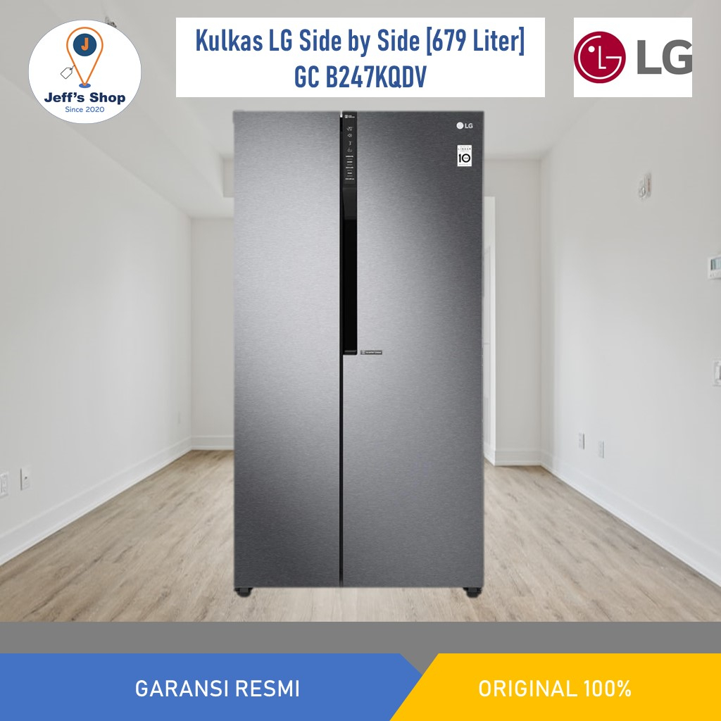 Jual LG Kulkas Side by Side [679 Liter] GC B247KQDV | Shopee Indonesia
