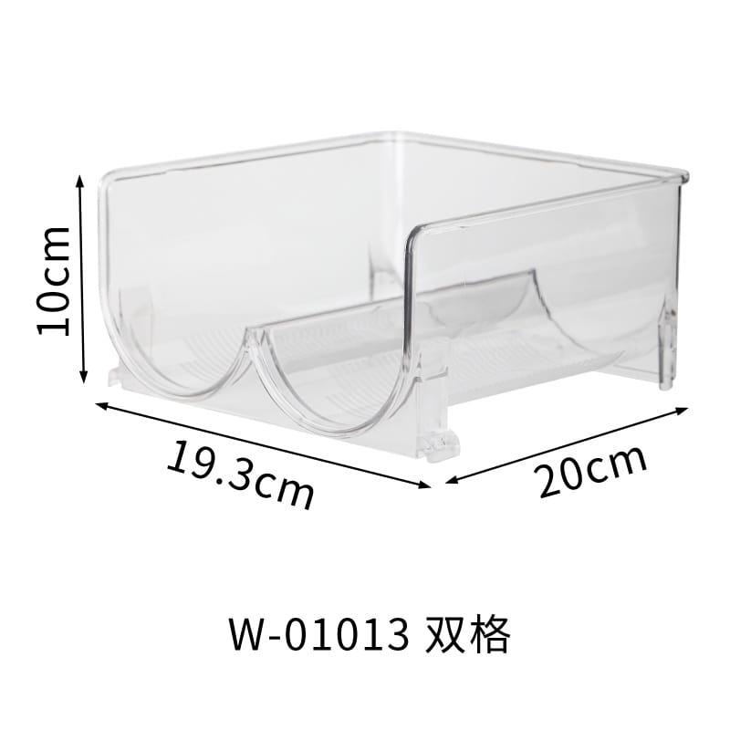 Jual Rak Botol Minuman Susun Transparan Bottle Holder Organizer Storage ...