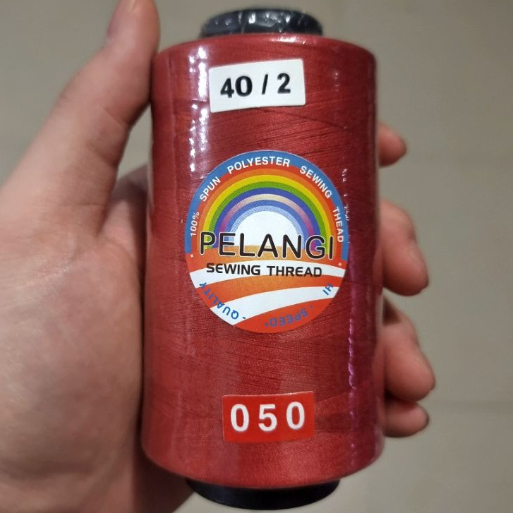 Jual Benang Jahit 40/2 5000 yard per Cones Benang High Speed 100% Spun ...