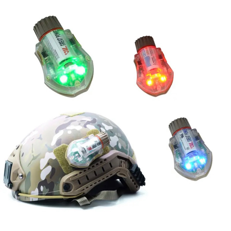 Jual Tactical Light Helmet Strobo Lampu Helm Tactical V3 Import Signal ...