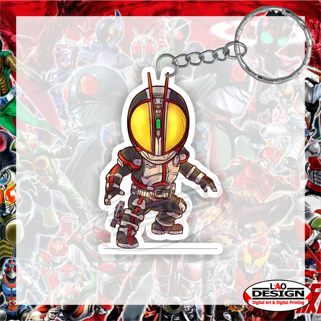 Jual Gantungan Kunci Kamen Rider - Gantungan Kunci Akirlik - Gantungan ...