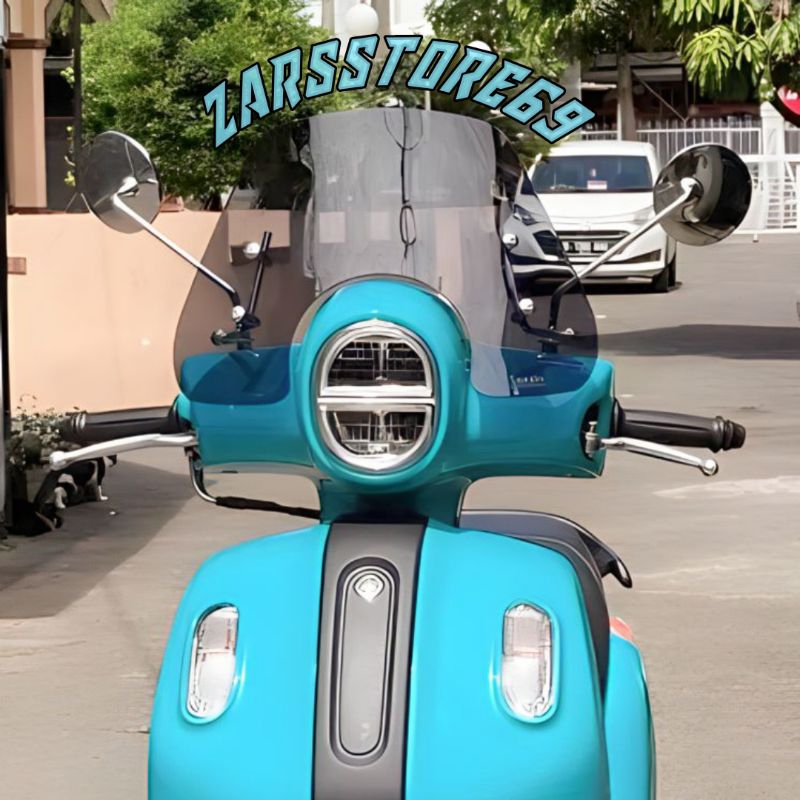Jual windshield/visor Fazio 125 plus bracket - windshield fazzio ...