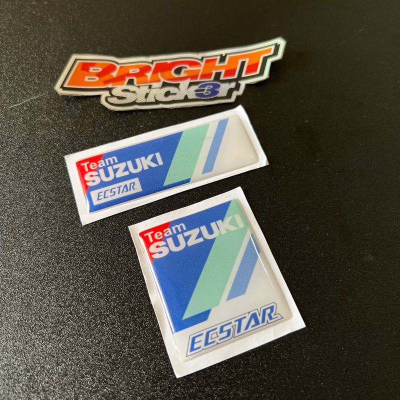 Jual Sticker Stiker Emblem Team SUZUKI ECSTAR timbul | Shopee Indonesia