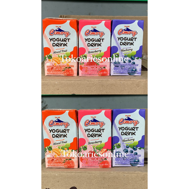 Jual Cimory Susu UHT dan yoghurt drink 125 ml | Shopee Indonesia
