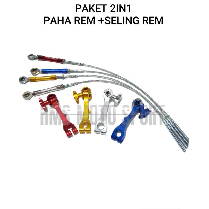 Jual Paket Seling rem tromol + Paha rem Full Cnc kawat seling rem ...