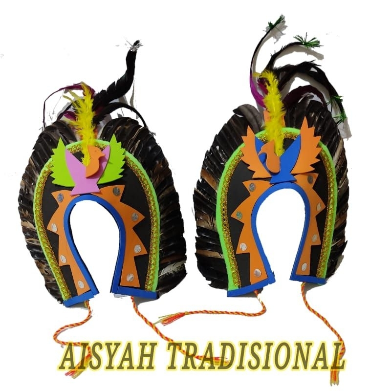 Jual topi bulu suku Indian Papua tarian tradisional | Shopee Indonesia