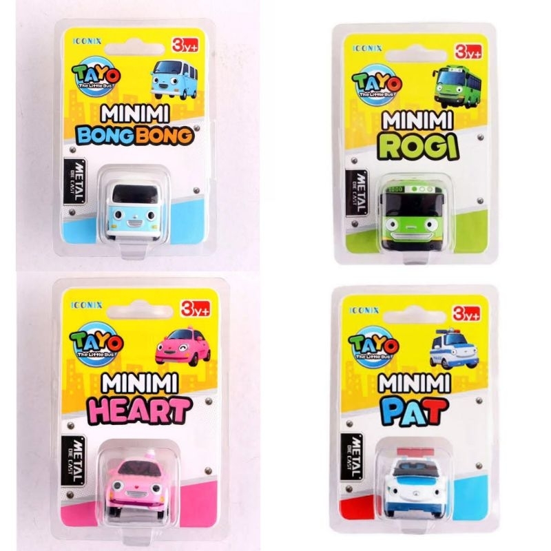Jual Minimi Tayo Original - Pat, Rogi, Heart, Bong Bong - Iconix ...