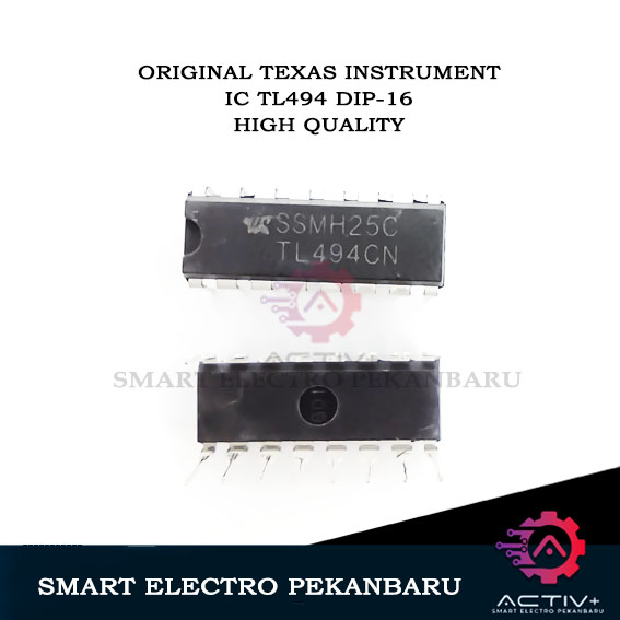 Jual ORIGINAL IC TL494CN DIP16 TEXAS INSTRUMENT TL494 Pengontrol PWM Inverter 12V 220V AC DC IC ...