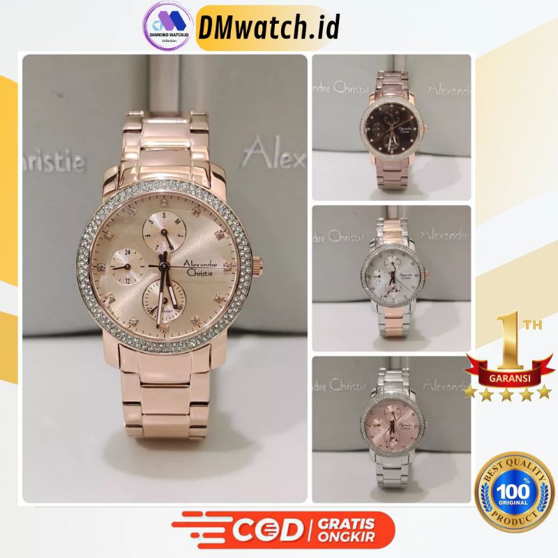 Jual Jam Tangan Wanita Alexandre Christie AC2A61 AC 2A61 Original ...