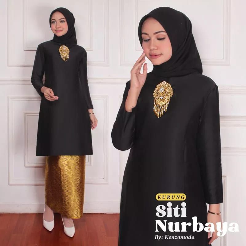 Jual SET KEBAYA POLOS SITI NURBAYA / KEBAYA TAFETA /KEBAYA KURUNG | Shopee Indonesia