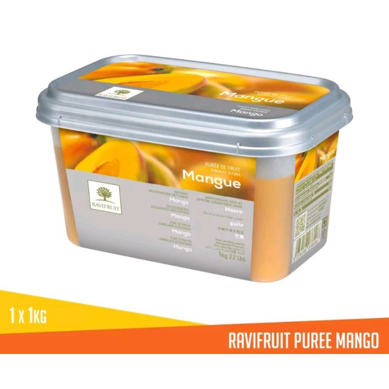 Jual Puree Mango Ravifruit Repack 200gr | Shopee Indonesia