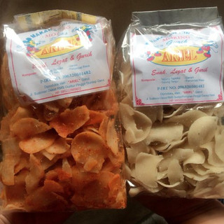Jual MORING ARIEL KHAS GARUT / KERIPIK PEDAS / KERIPIK GURIH isi ...