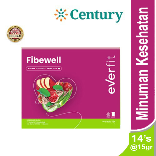 Jual EVERFIT FIBEWELL 14 SACHET @15GR / MINUMAN KESEHATAN | Shopee ...