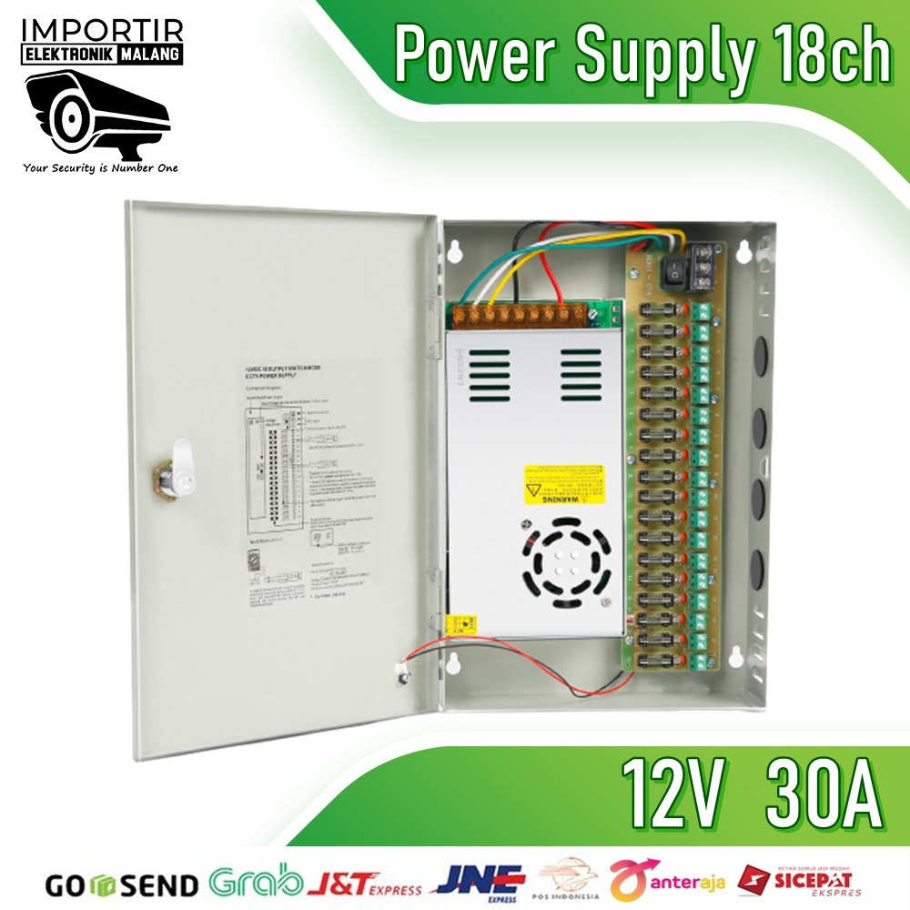 Jual PSU Power Supply Box / Central 12V 30A | Shopee Indonesia