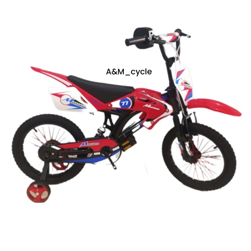 Jual Sepeda Anak laki-laki BMX montana cross trail 18 inchi bel gas ...
