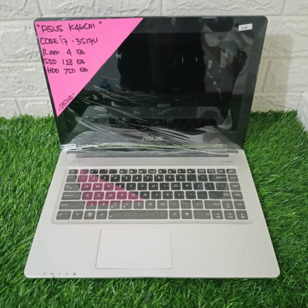 Jual ASUS K46CM CORE I7-3517U RAM 4GB SSD 128GB HDD 750GB 14 INCH (2196 ...