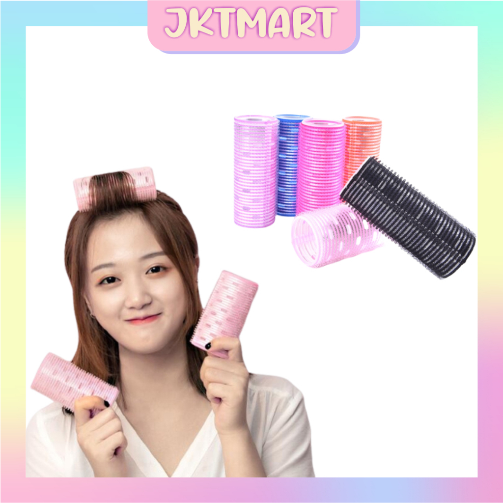 Jual ⭐ JKTMART ⭐ Curler Pengeriting Styling 1 Pcs Roll Rambut Keriting ...