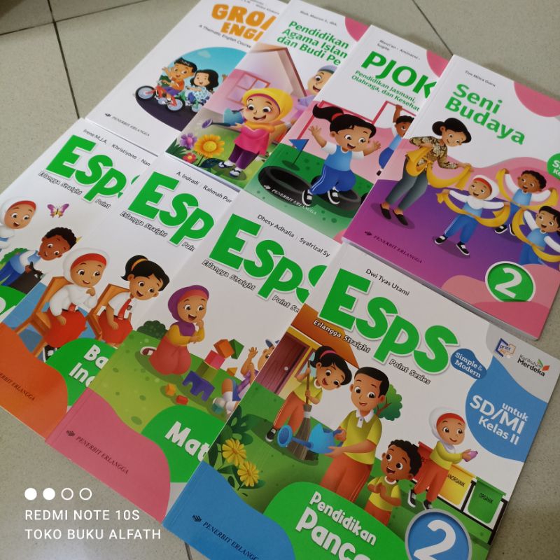 Jual BUKU KURIKULUM MERDEKA KELAS 2 SD PENERBIT ERLANGGA | Shopee Indonesia