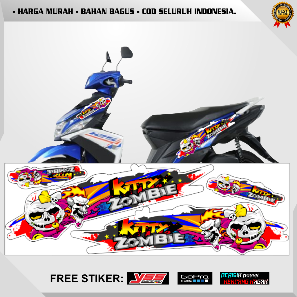 Jual STIKER STRIPING VARIASI ALL MATIC - Sticker Striping Variasi ALL ...