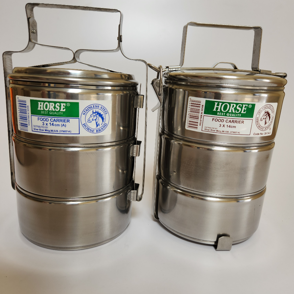 Jual BEST QUALITY Rantang Sayur 14x3DAN 12X3 Tingkat susun Tersedia ...