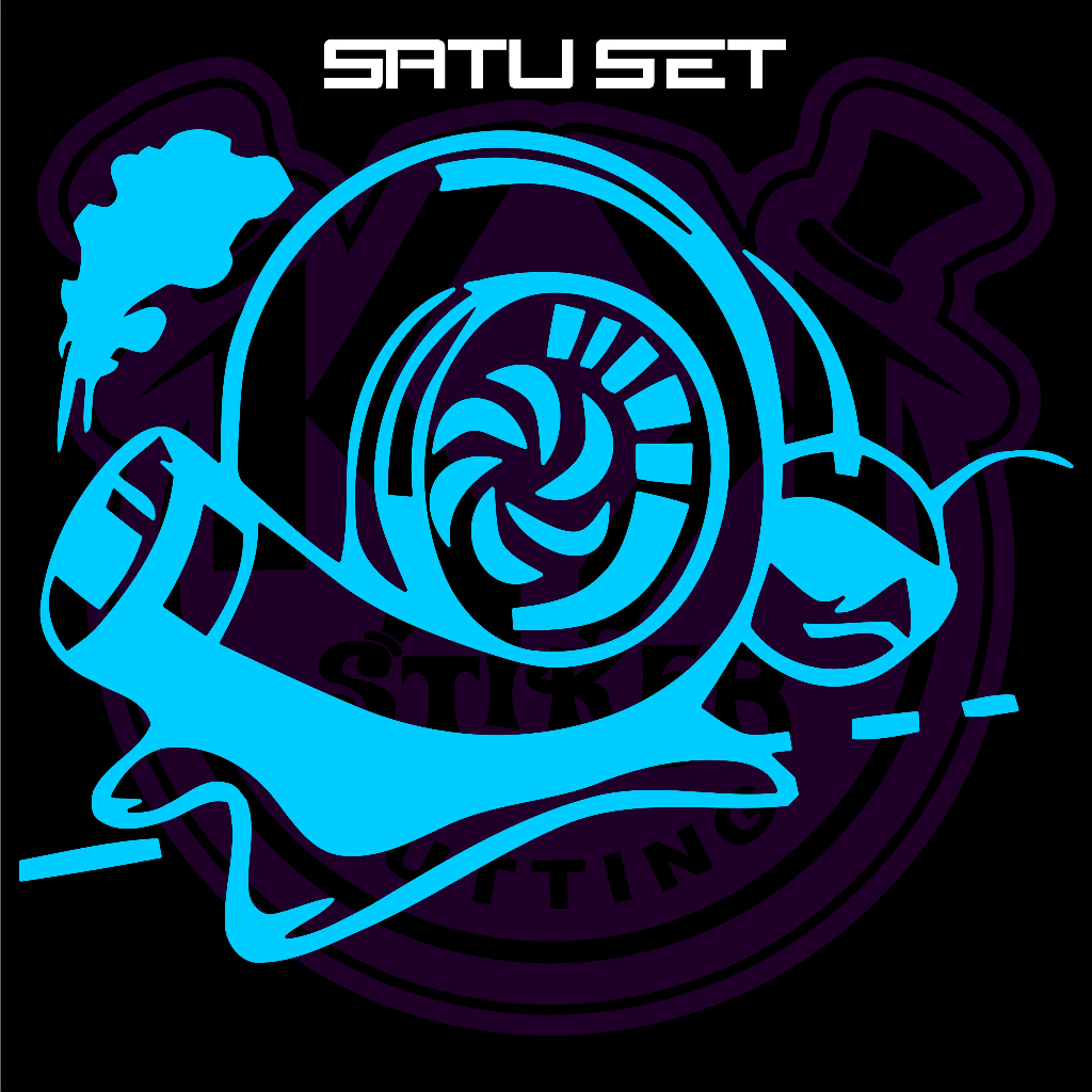 Jual SC.163/STICKERCUTTING/STIKER SIPUT RACING/STIKER SIPUT TURBO ...