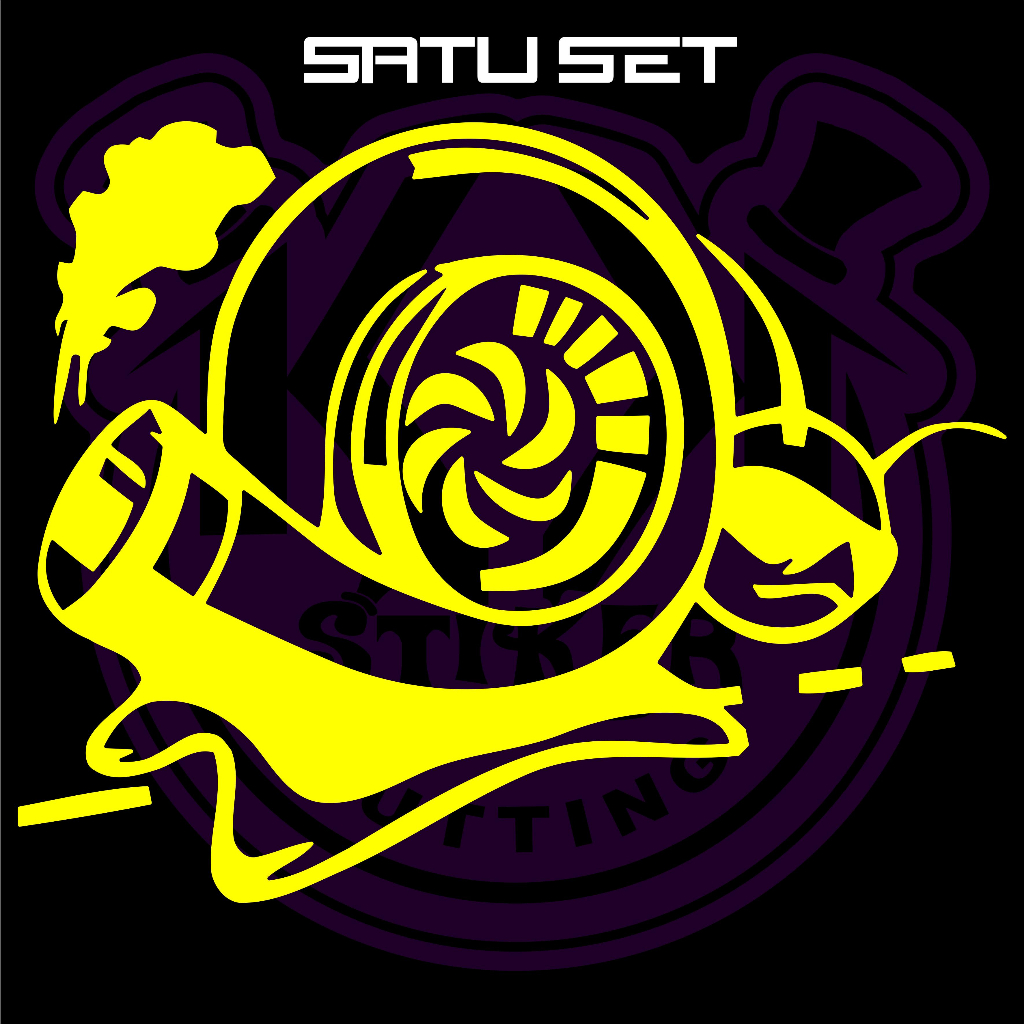 Jual SC.163/STICKERCUTTING/STIKER SIPUT RACING/STIKER SIPUT TURBO ...