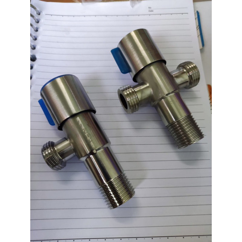 Jual stop kran kran cabang 1 kran cabang 2 stainless tebal | Shopee ...