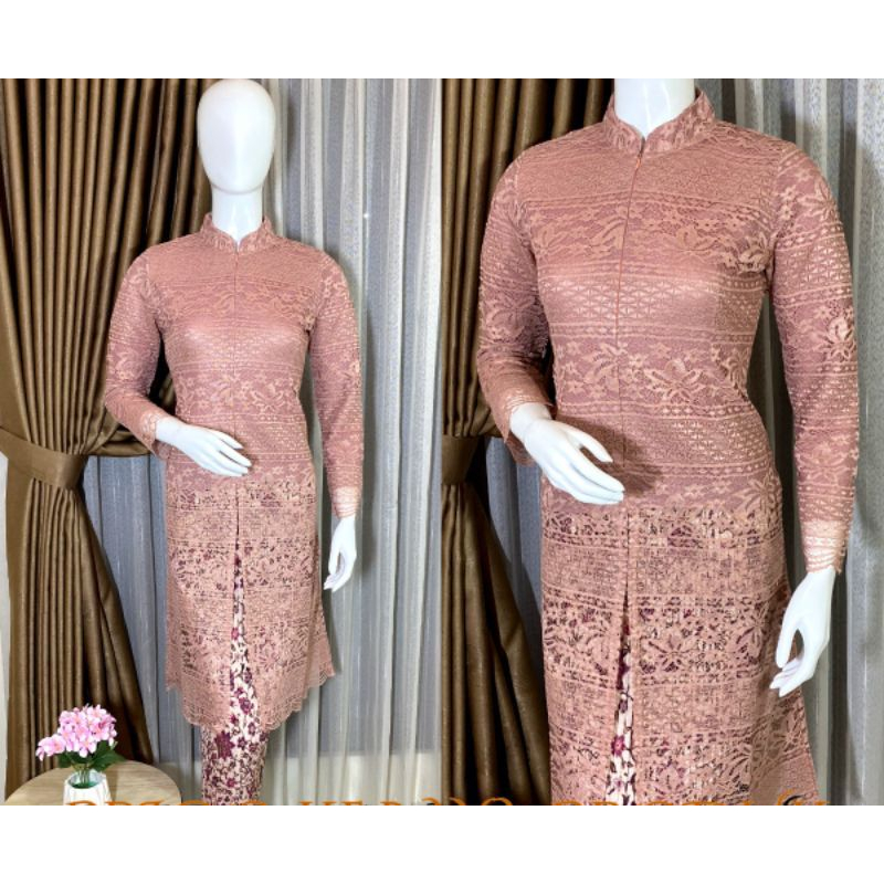Jual LAUNCHING NEW MOTIF BROKAT/SET KEBAYA MODERN/SERAGAMAN PESA/WISUDA ...