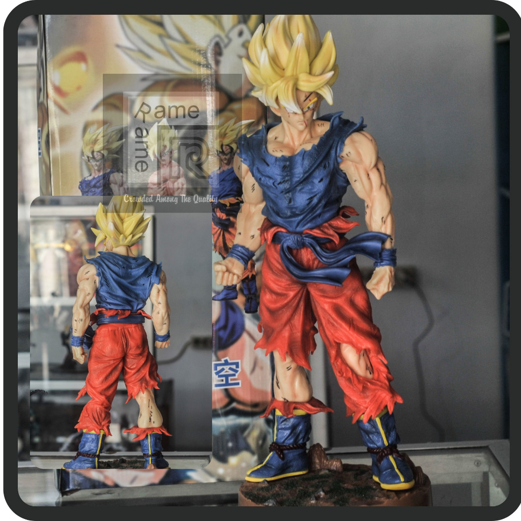 Jual Son Goku Super Saiyan Big Size Action Figure Dragon Ball 43CM ...