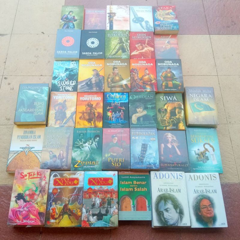 Jual OBRAL BUKU MURAH ORIGINAL / NOVEL SASTRA / NOVEL JEPANG / NOVEL SEJARAH / UESUGI KENSHIN ...