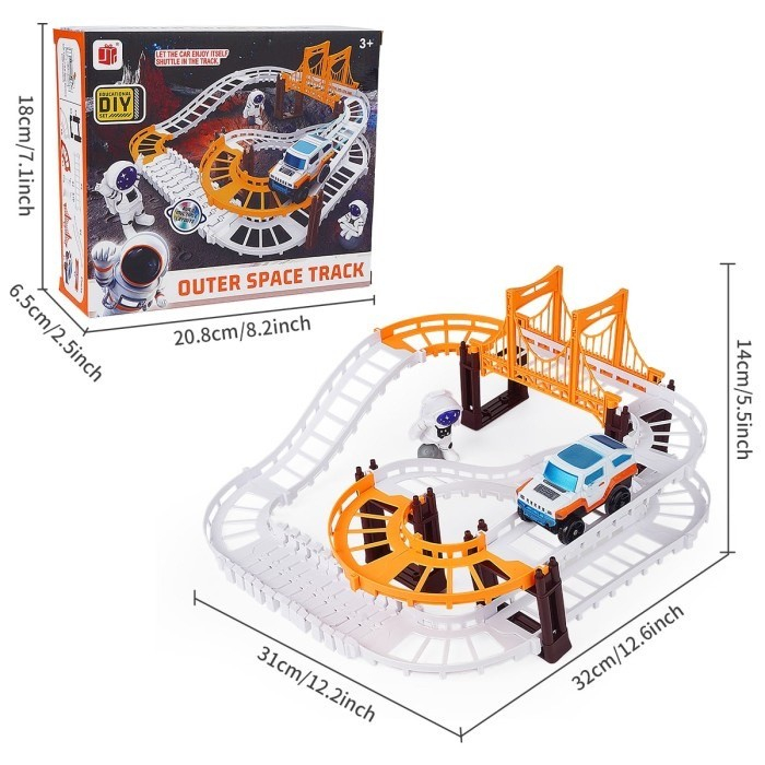 Jual { OMG } MAINAN TRACK MOBIL MODEL LUAR ANGKASA / MAINAN ANAK OUTER ...