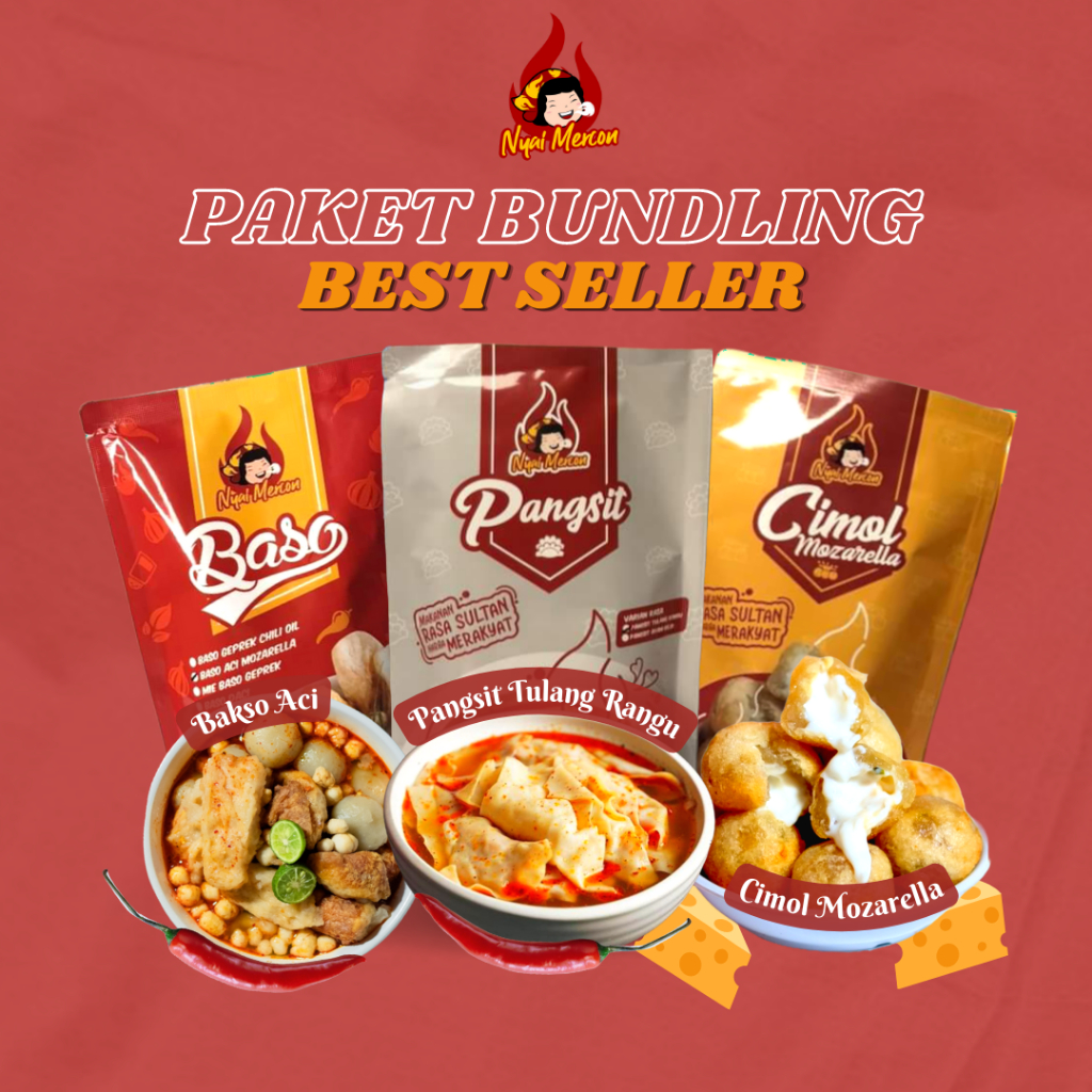 Jual PAKET BUNDLING BEST SELLER (Pangsit tulang rangu + Cimol mozarella ...