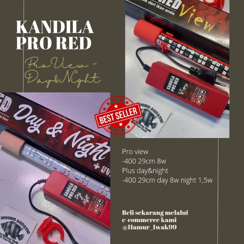 Jual Lampu Kandila prored View dan Day&night series 400 LAMPU CELUP AQUARIUM MURAH | Shopee ...