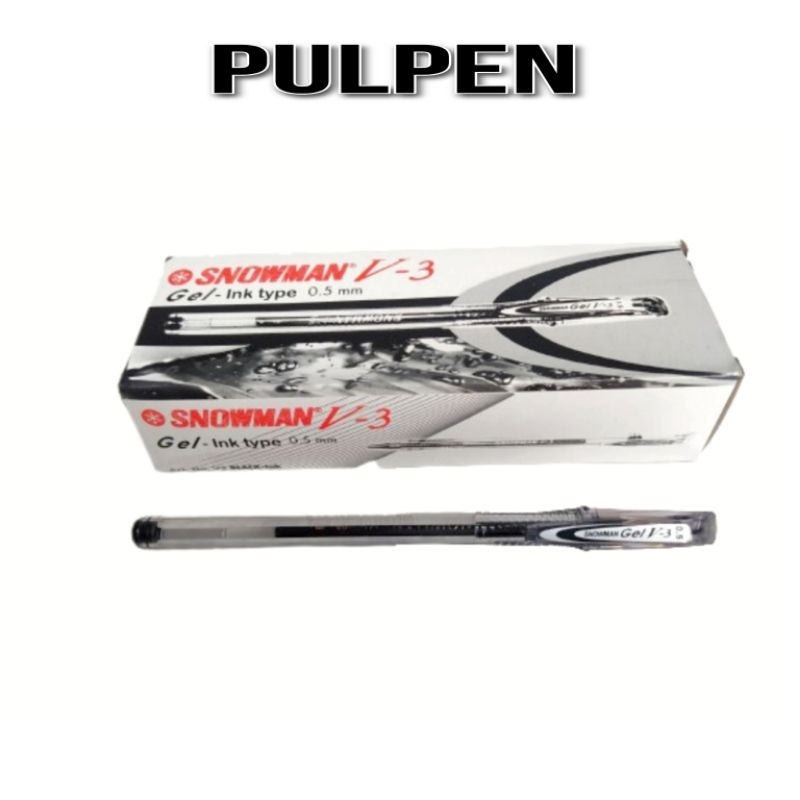 Jual PULPEN SNOWMAN V3 1 PAK (12 PCS) | Shopee Indonesia
