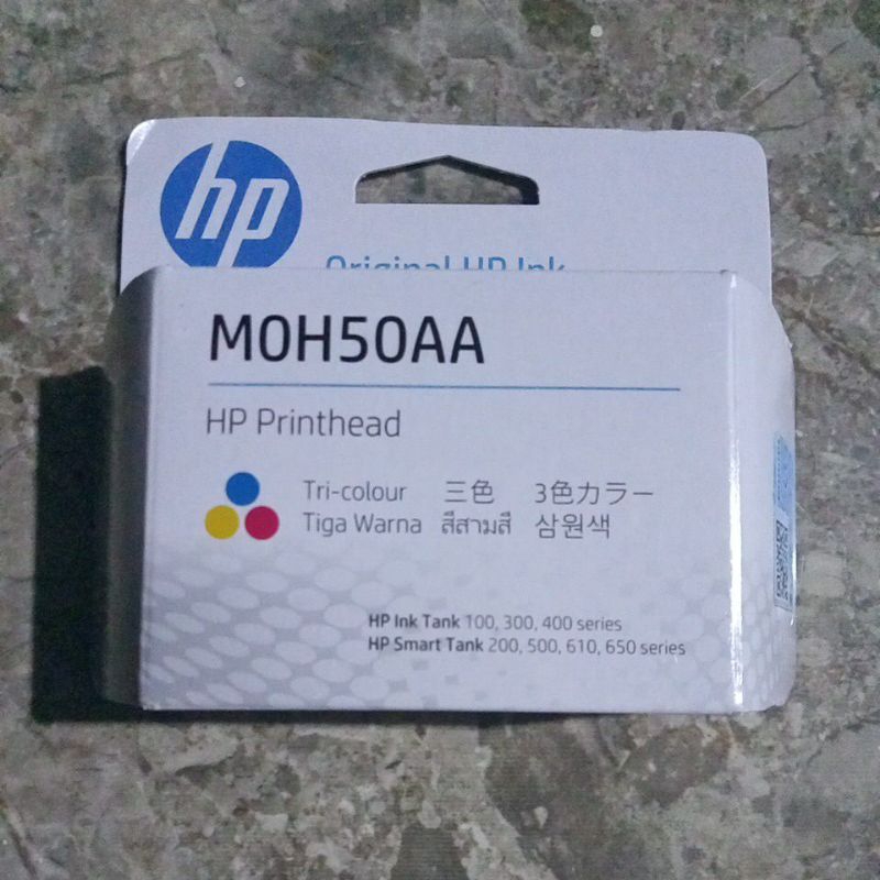 Jual Printhead HP Ink Tank 100, 300, 400, 200, 500, 610, 650 MOH51AA ...