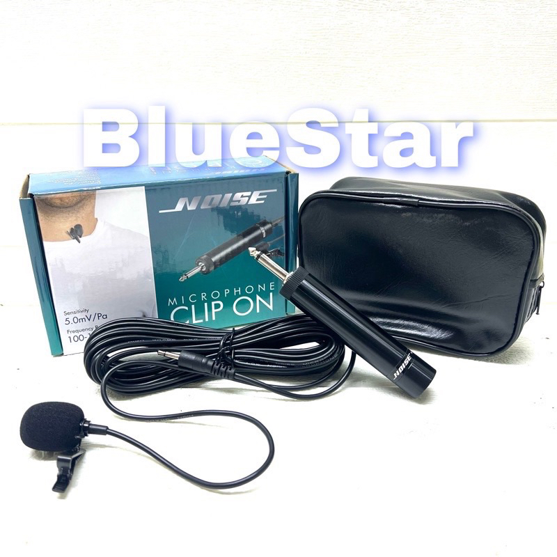 Jual Mic Kabel Noise Clip On Original Microphone Jepit | Shopee Indonesia