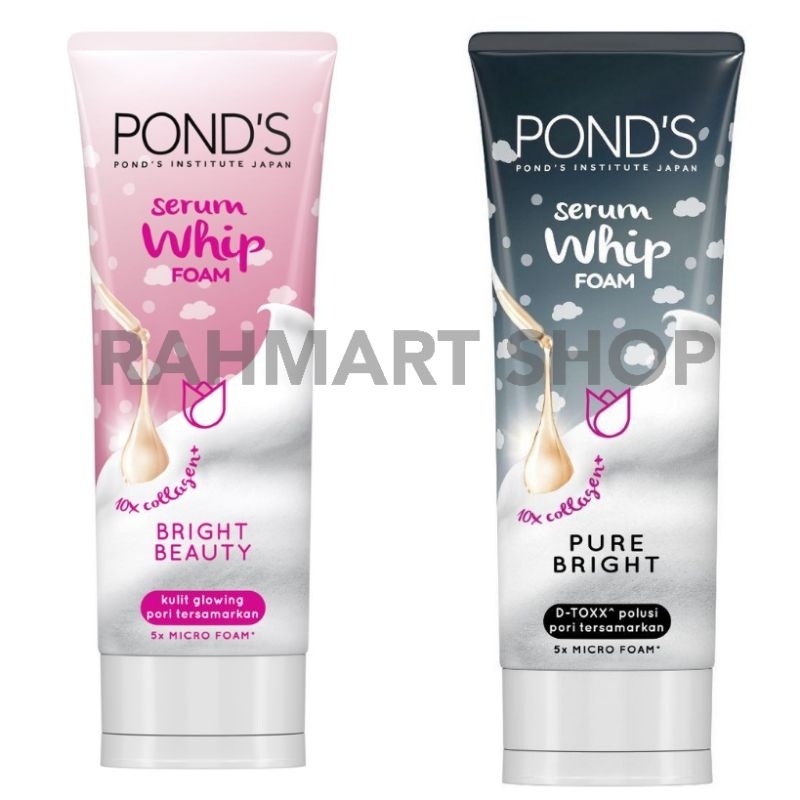 Jual PONDS Serum Whip Foam 100G - Bright Beauty - Pure Bright | Shopee ...