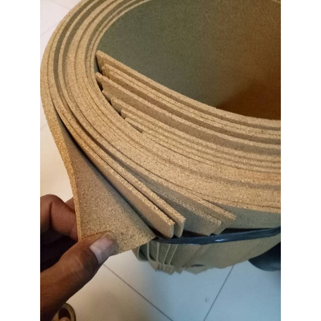 Jual Cork Sheet Gabus Patah Mading Gabus Karet Polos Gasket Isolasi ...