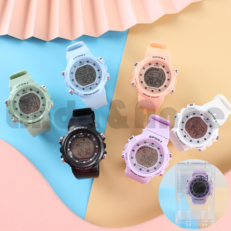 Jual Jam Tangan LED Digital Sport Watch Untuk Pria dan Wanita Strap ...