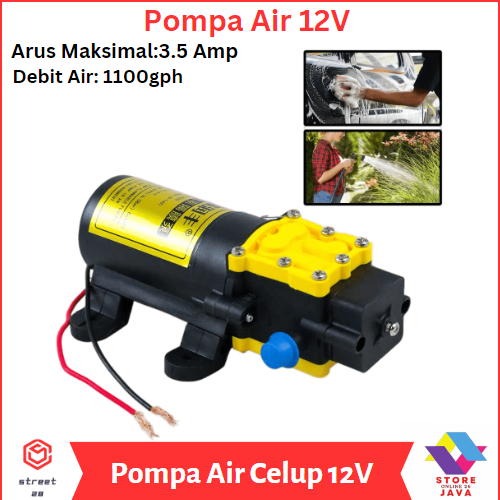 Jual Pompa Air Dc 12 Volt? 6.0l 12v 87psi Pompa Air Elektrik High ...