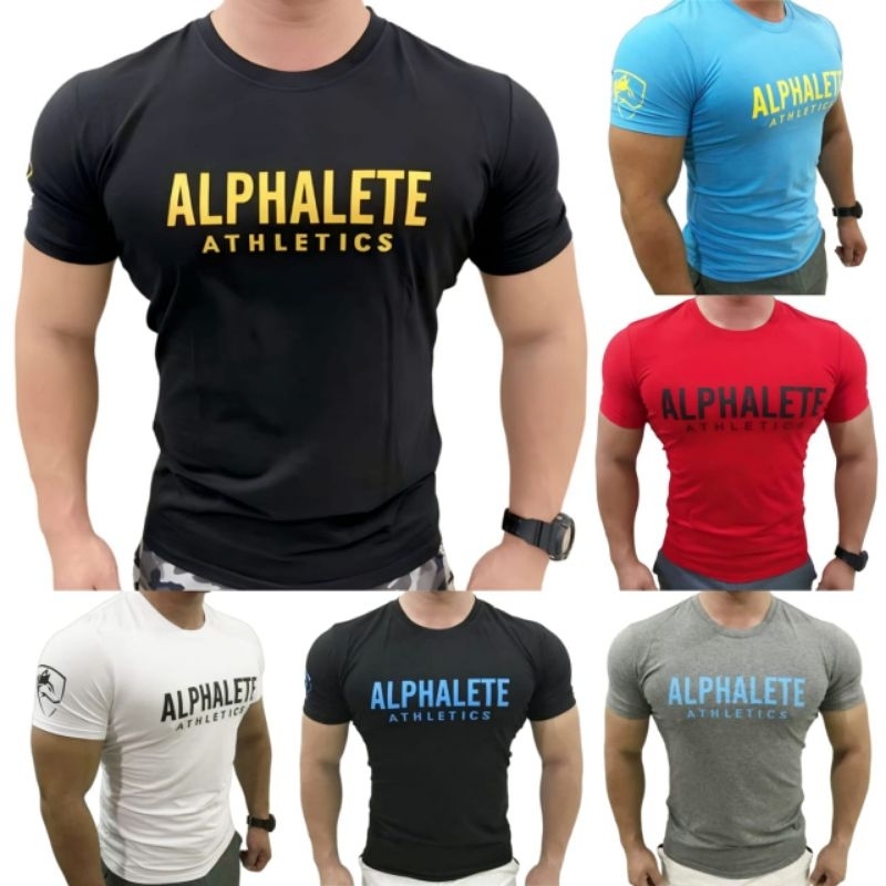 Jual Kaos Gym Fitness ALPHALETE Fit Body Premium Tshirt | Shopee Indonesia