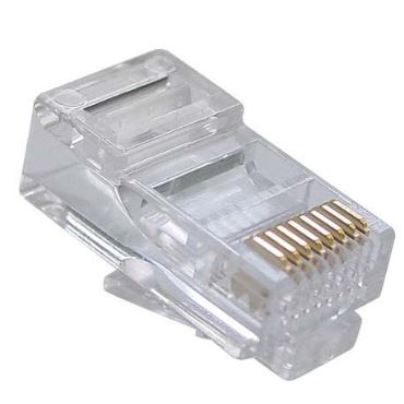 Jual konektor rj45 Commscope AMP connector CAT5e ORIGINAL ( 1 PCS ...