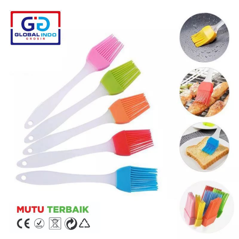 Jual Kuas Silicone Mentega Kecap Minyak Cake Food Brush KUAS BBQ - KUAS ...