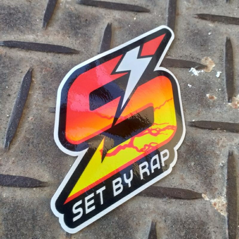 Jual stiker logo set by rap | Shopee Indonesia