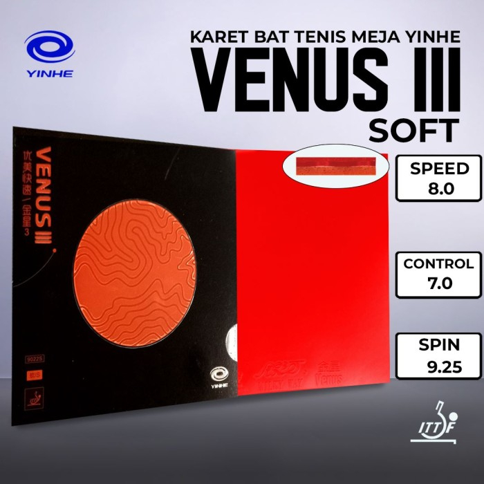 Jual Karet Bet Tenis Meja Yinhe Venus III | Shopee Indonesia