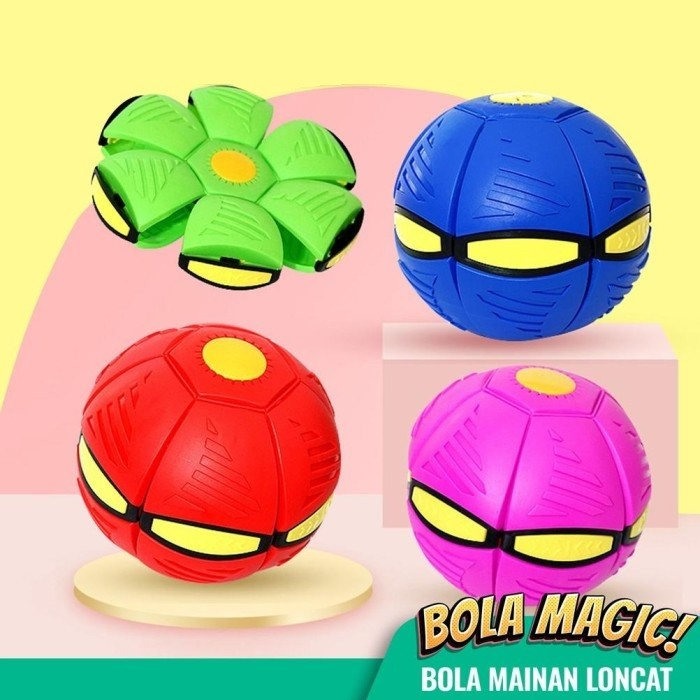 Jual BOLA UFO MAGIC BALL LONCAT MAINAN ANAK/ BOLA MEGIC / BOLA AJAIB ...