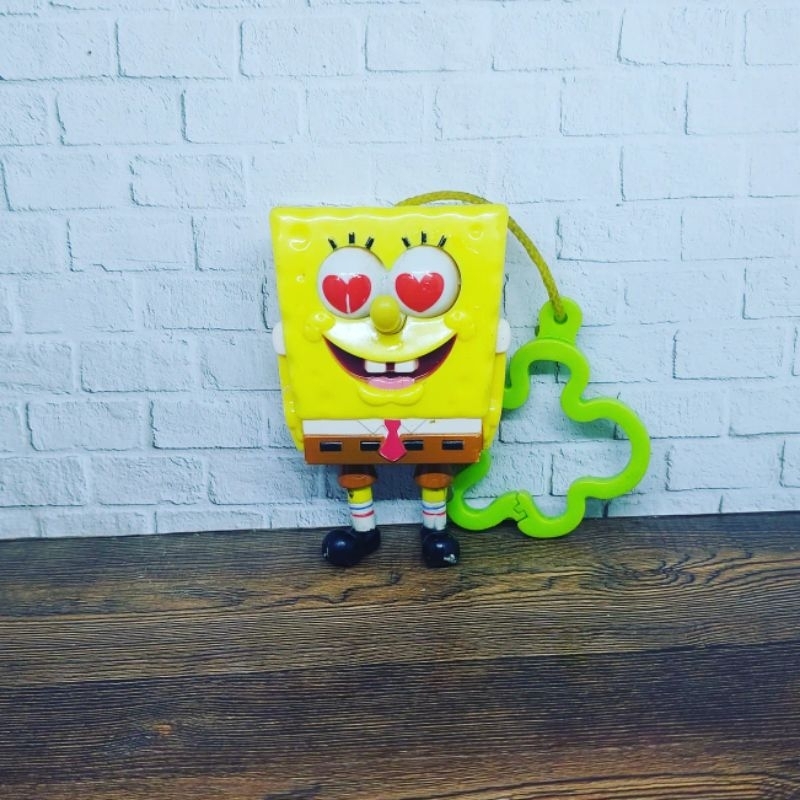 Jual Spongebob kedip Figure Mainan Happy Meal McD Viacom | Shopee Indonesia