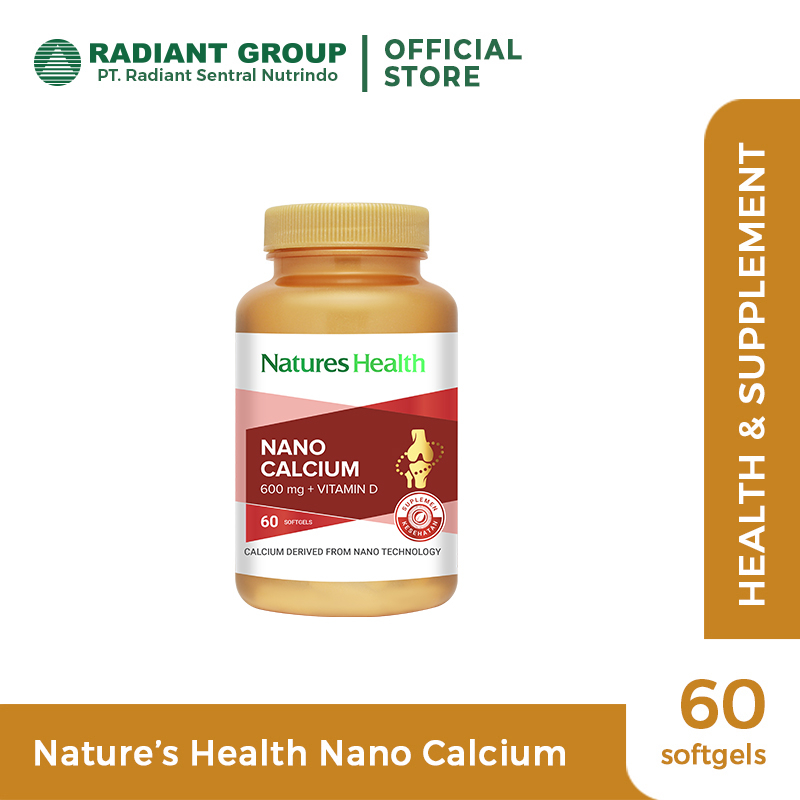 Jual Natures Health Nano Calcium - 60 Softgels | Shopee Indonesia