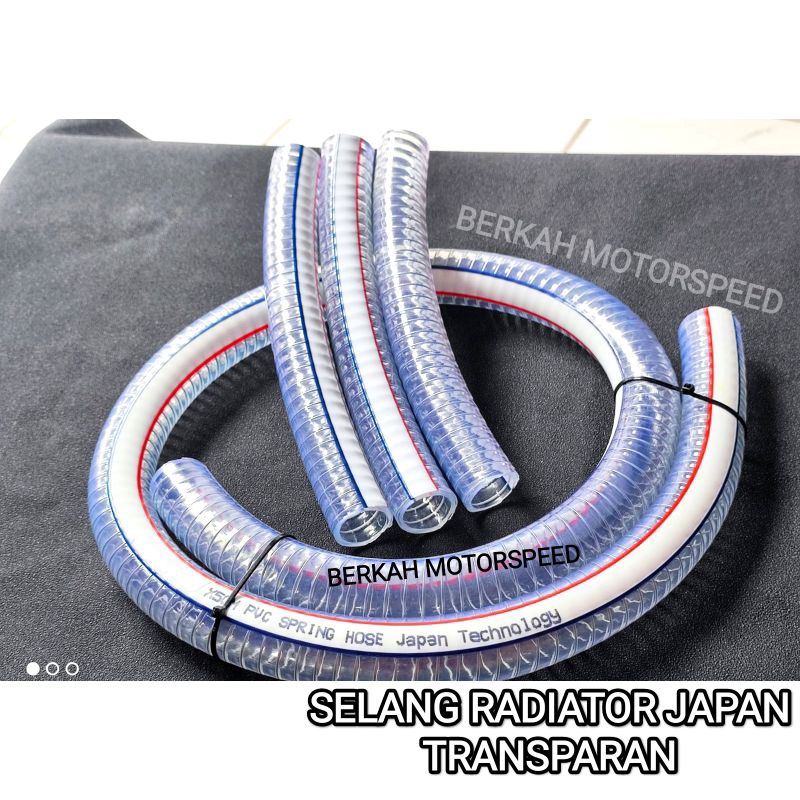 Jual [PROMO] SELANG RADIATOR BENING TRANSPARAN JAPAN LAPIS KAWAT ...