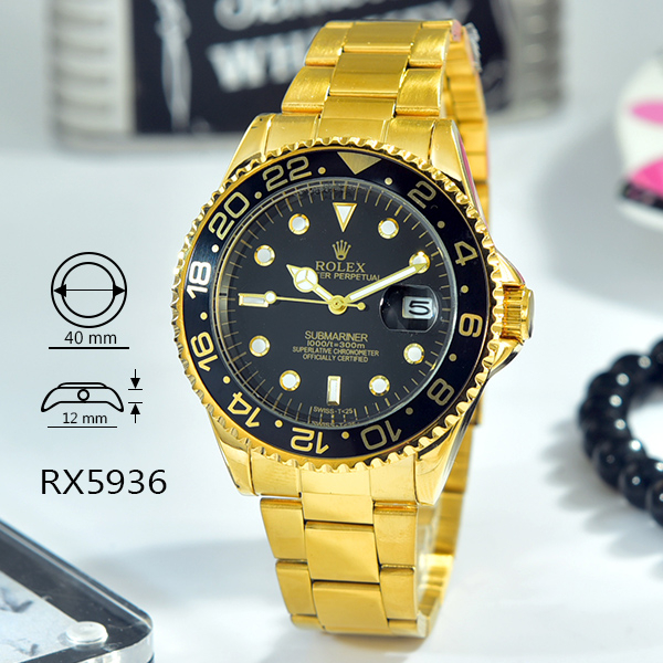 Jual Jam Tangan Pria Quartz Jam Cowok Jam Rantai Stainless Steel Luxury ...